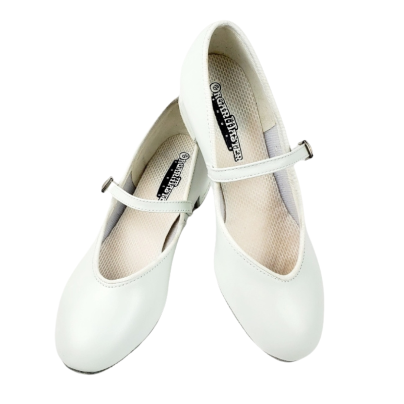 Mary Jane (White, Leather) Women's – ORGANMASTER SHOES