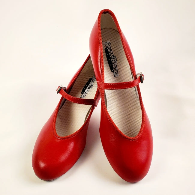 IMPERFECT - Mary Jane (Red, Leather) Women's – ORGANMASTER SHOES